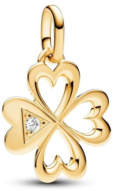 Pandora ME Heart Four-leaf Clover Medallion Charm (763034C01) a € 25,00 ...