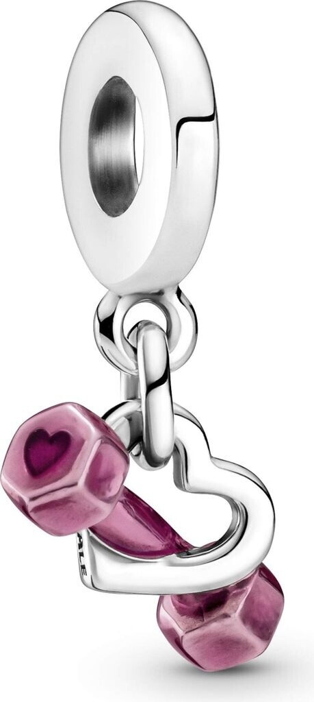 Pandora Dumbbell & Heart Dangle Charm (799545C01) desde 32,90 ...