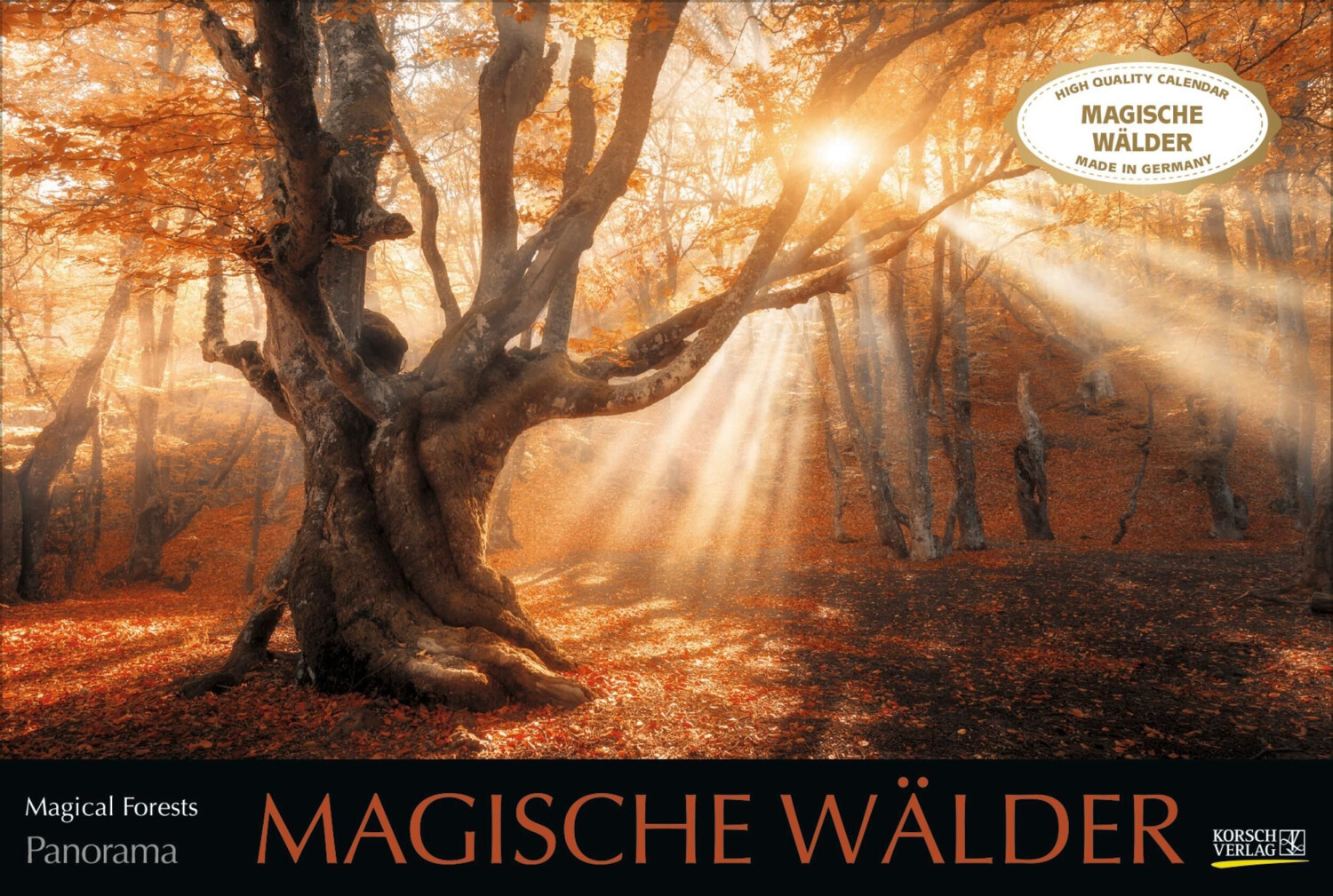 Korsch Verlag Magische Wälder 2025 58x39cm - Wo kaufen? Verfügbarkeit ...
