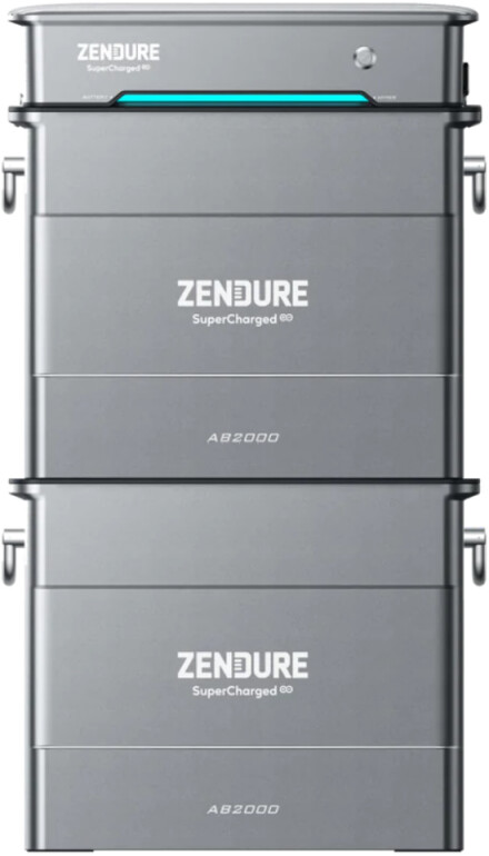 Zendure SolarFlow Hyper 2000 mit 2 x AB2000 Akku für Balkonkraftwerke ...