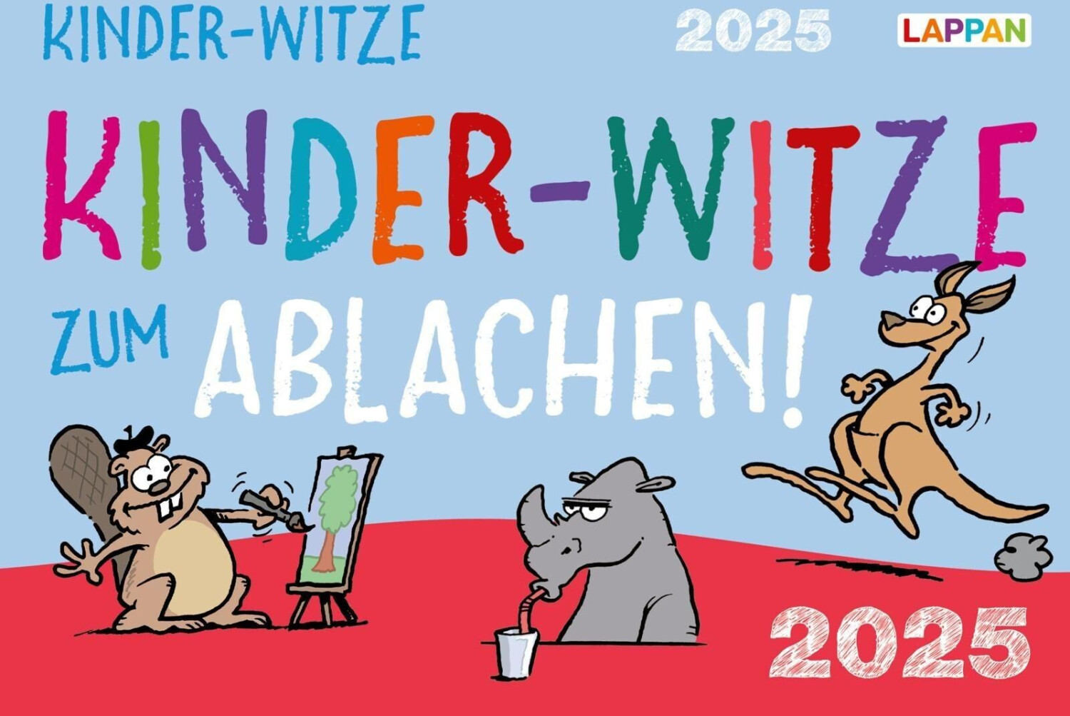 Lappan Kinder-Witze zum Ablachen! 2025 Mein Kalender für jeden Tag ab 9 ...