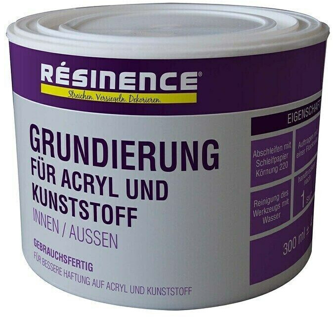 Résinence Color Grundierung für Acryl und Kunststoff 300 ml ab 11,11 ...