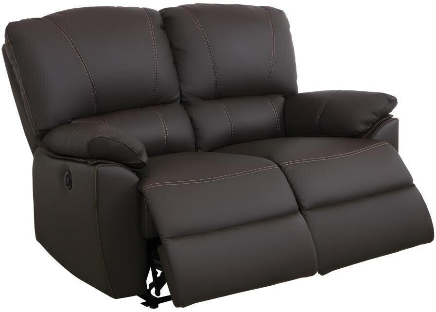 Kauf-Unique Relaxsofa 2-Sitzer elektrisch - Leder - Braun - MARCIS ab ...
