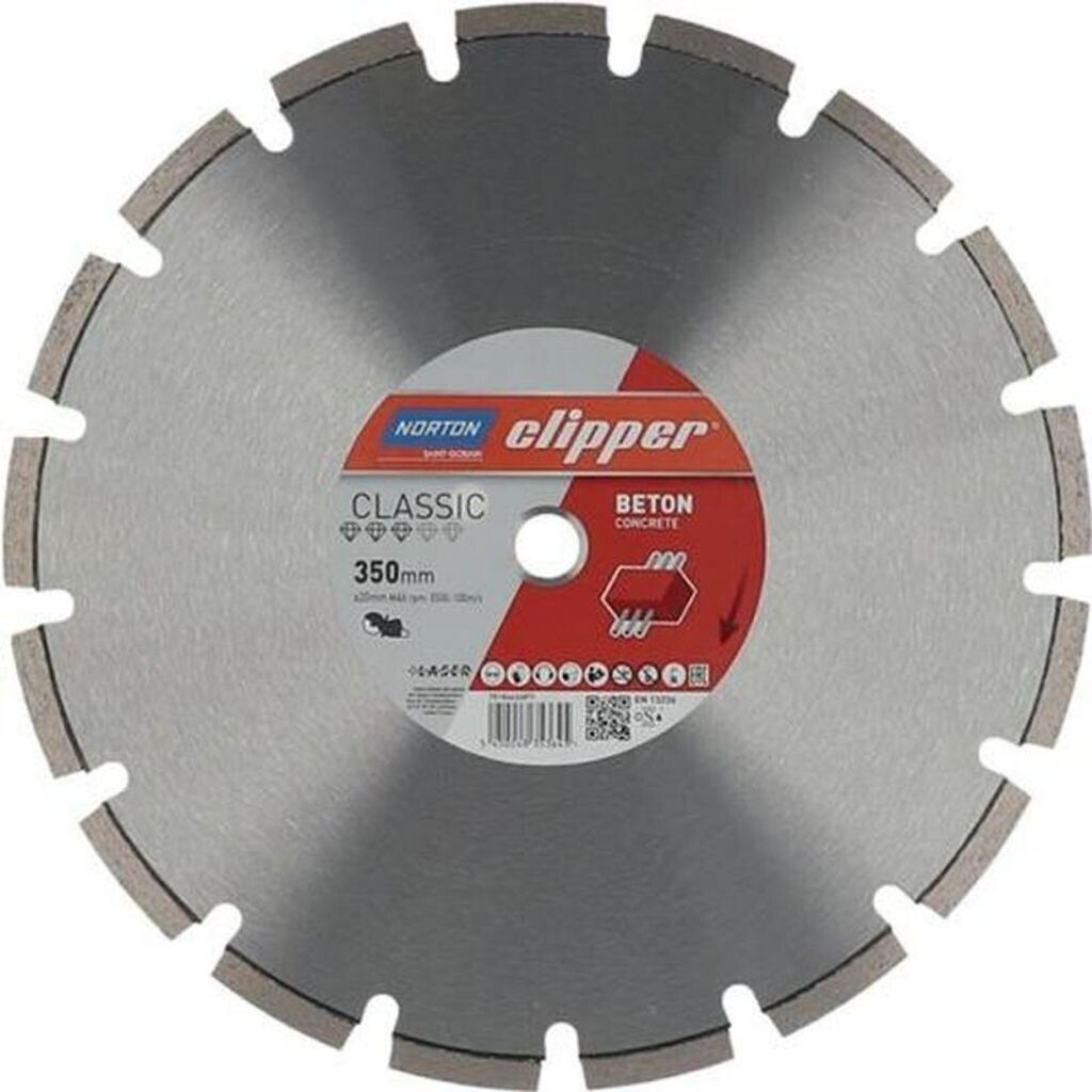 Norton Clipper Classic Beton D.500mm 25,4mm 3,4mm 10mm (70184694416) ab 249,40 ...