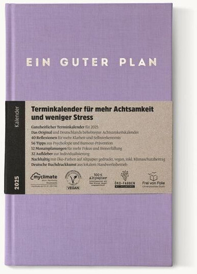 EGP Verlag GmbH Ein guter Plan 2025 Lavendel ab 27,90 ...