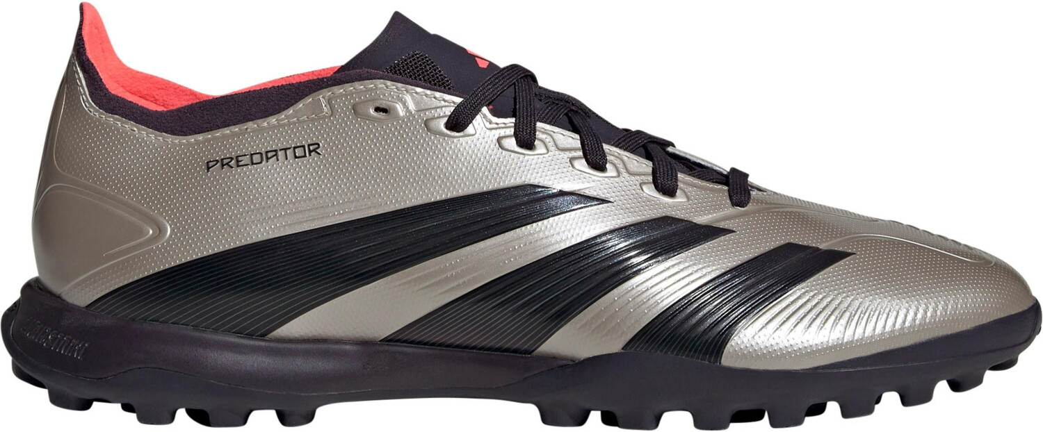 Adidas Predator 24 League Low TF (IF6376) platinum metallic/aurora ...