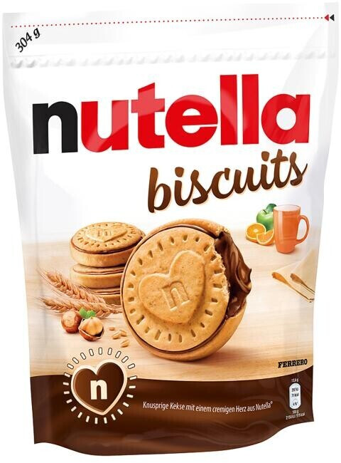 Nutella Ferrero biscuits ab 2,69 € (März 2026 Preise) | Preisvergleich ...