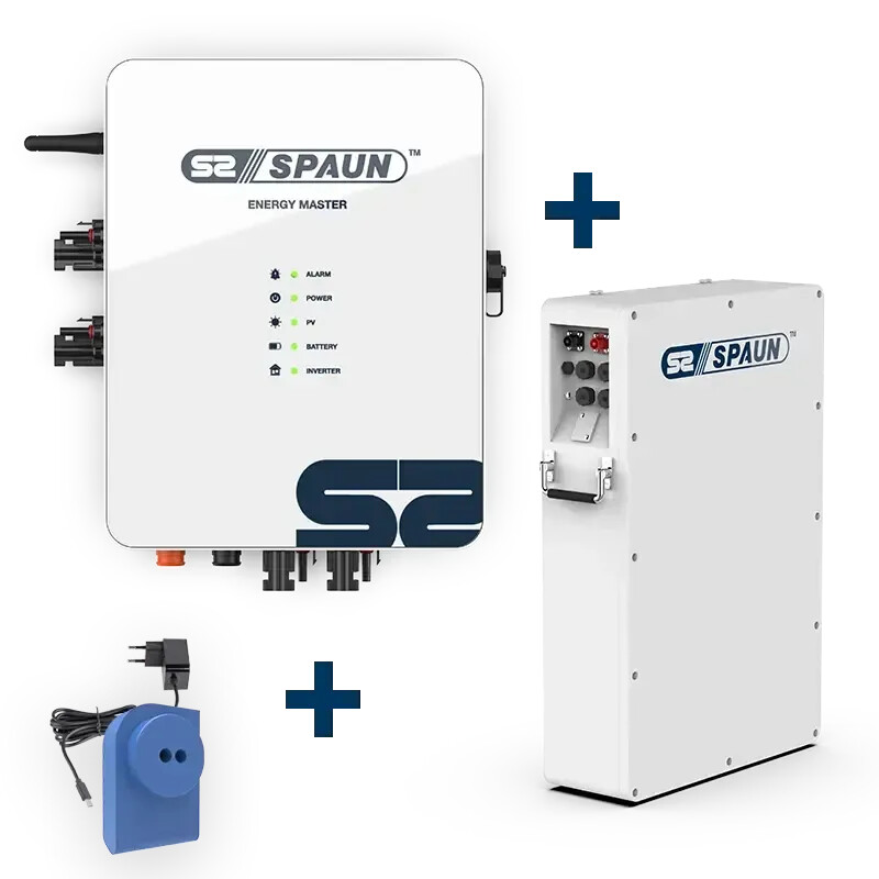 Spaun Energy Master 1600 mit Balkonkraftwerk-Speicher 5,1kWh ab 1.799 ...