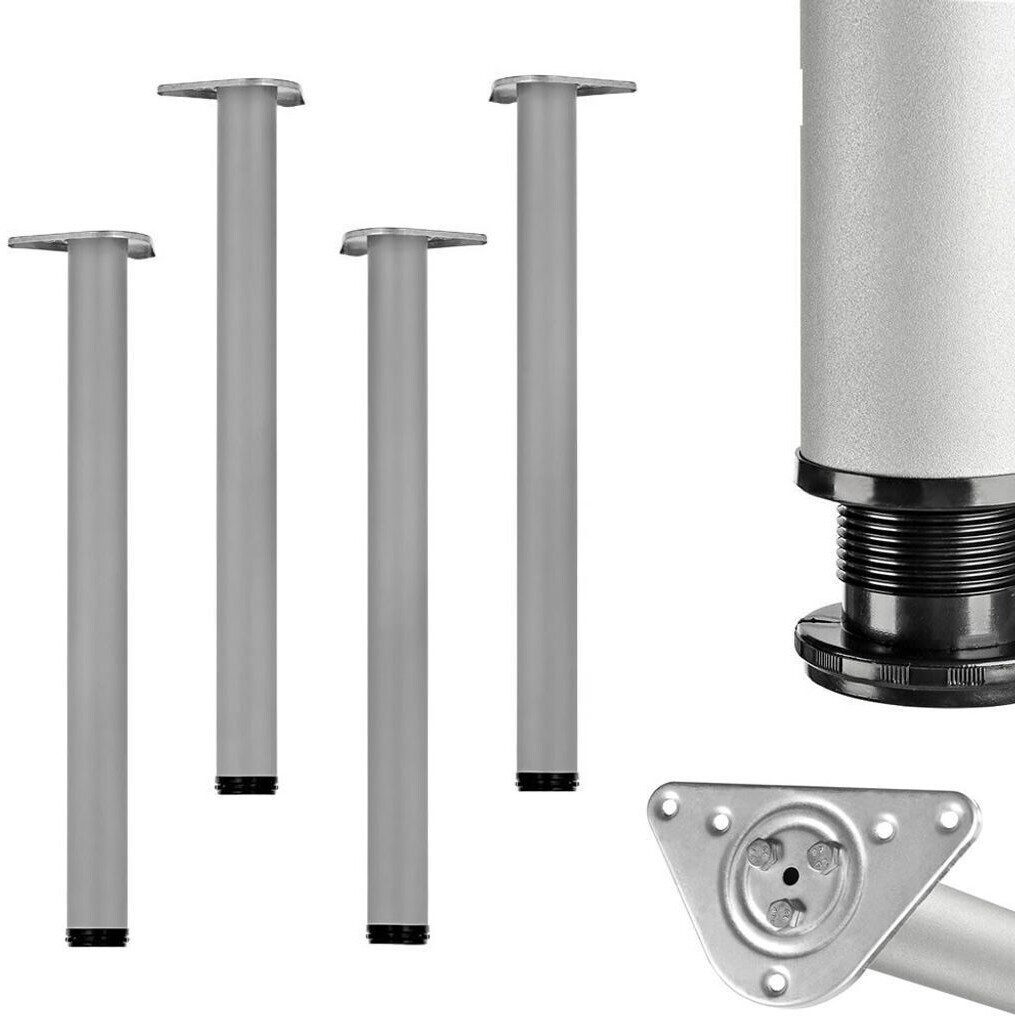 Mucola Tischbein 4er 87cm silber ab 53,80 € | Preisvergleich bei idealo.de