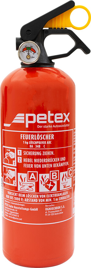 PETEX Feuerlöscher 1kg ab 21,99 € | Preisvergleich bei idealo.de