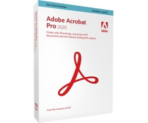 Adobe Acrobat Pro 2020 (PKC) (EN) desde 794,95 € | Compara precios en idealo