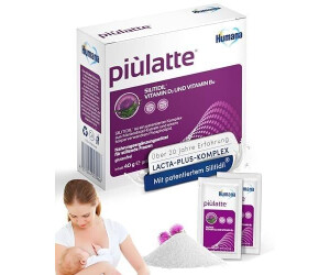 Humana piulatte Vitamin D3 + Vitamin B12 für stillende Frauen Pulver ...