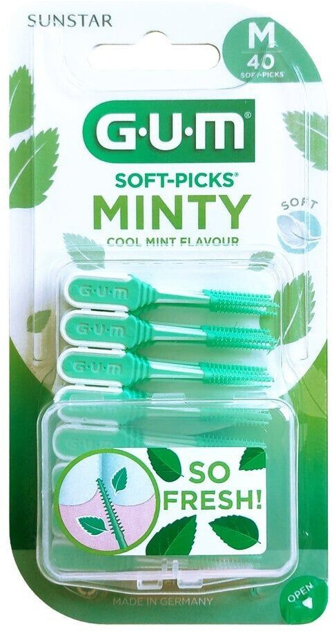 Sunstar GUM Soft-Picks Minty medium (40 Stk.) ab 3,67 € | Preisvergleich bei idealo.de