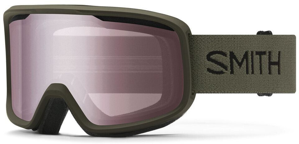 Smith Frontier Ski Goggles Sol-X Mirror/CAT3 ignitor mirror/forest ab ...