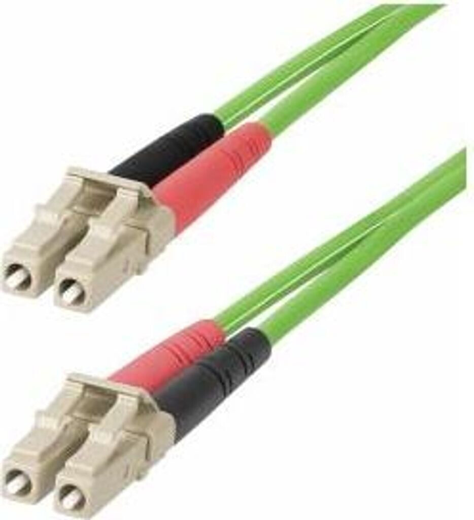StarTech 10m (30ft) LC to LC (UPC) OM5 MM Fiber Optic Cable 50/125µm ...