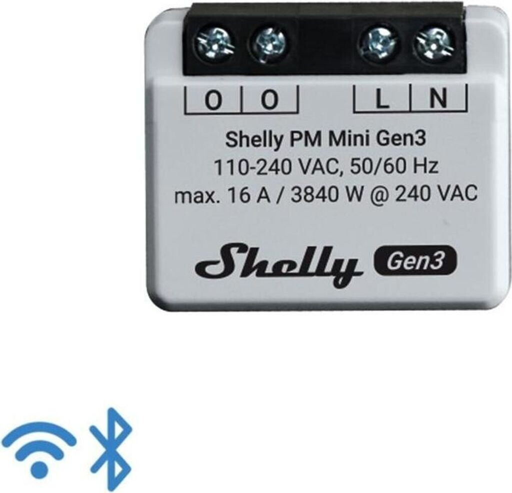 Shelly PM Mini Gen.3 au meilleur prix sur idealo.fr