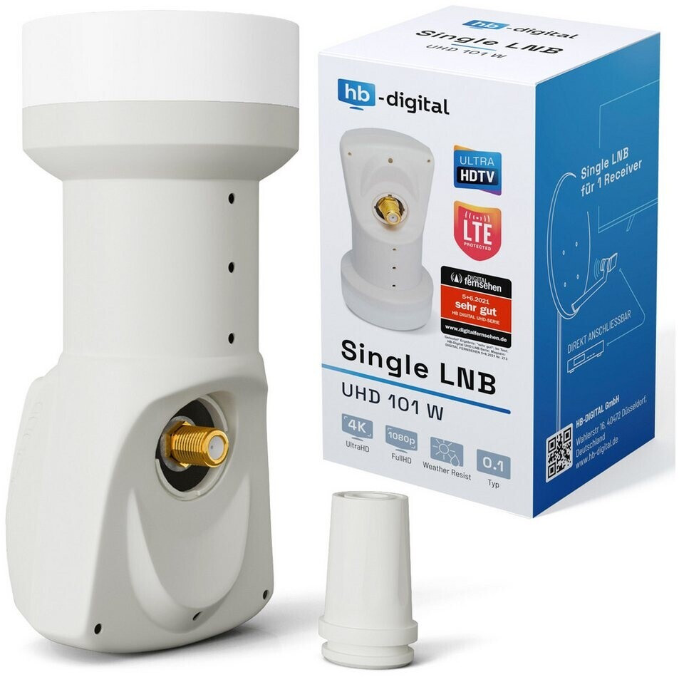 HB-Digital LNB Single UHD 101 W ab 6,69 € | Preisvergleich bei idealo.de