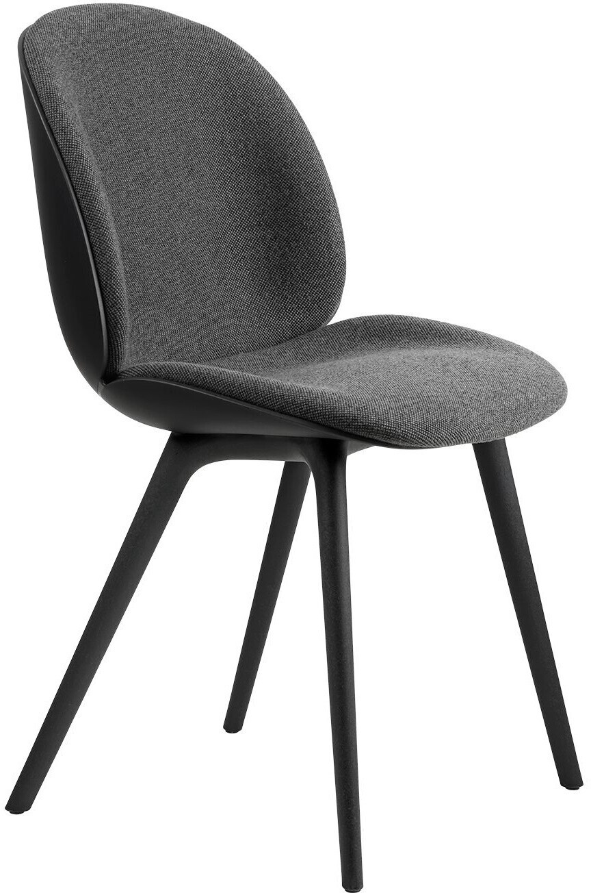 Gubi Beetle Dining Chair Frontpolster - grau - 56x87x58 cm - Hallingdal 65 Kvadrat 173 (004) ab ...