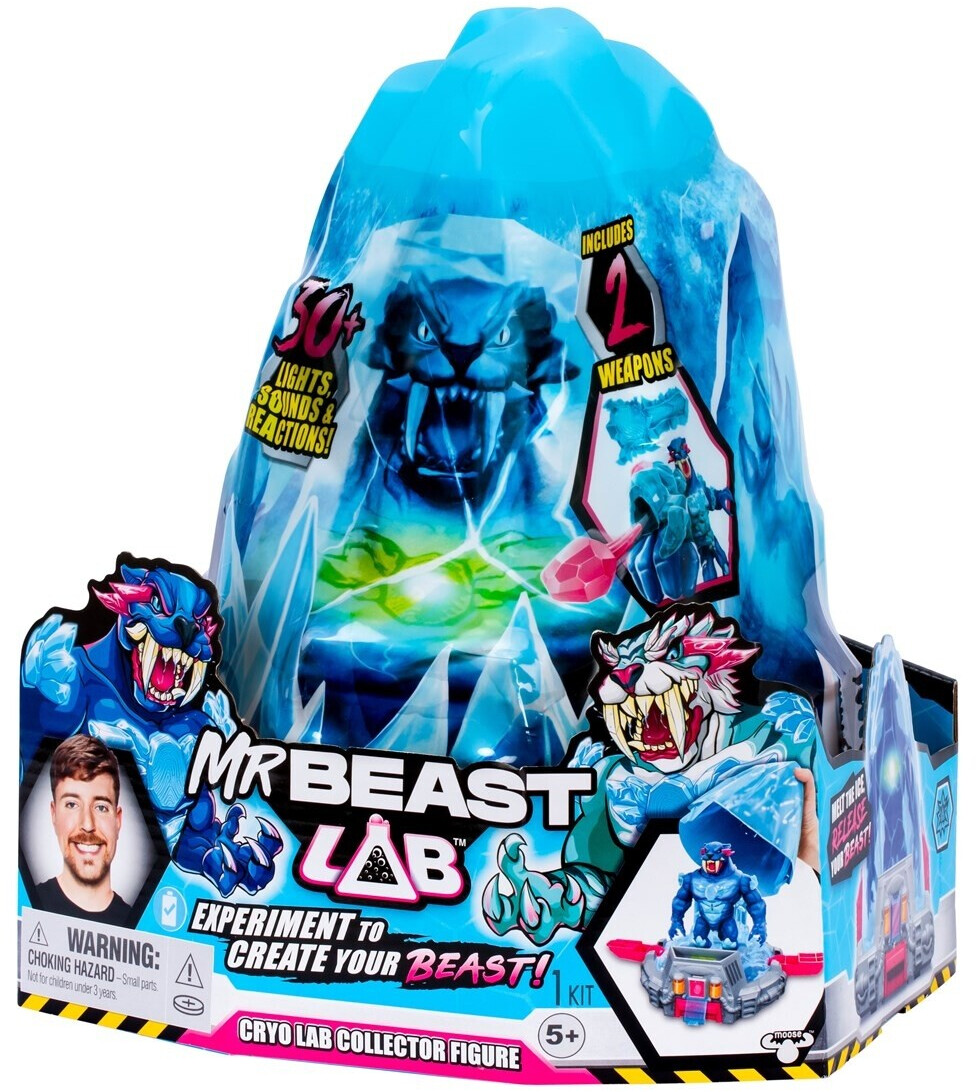 Buy Moose Toys MrBeast Lab Experiment to Create your Beast - Cryo Lab ...