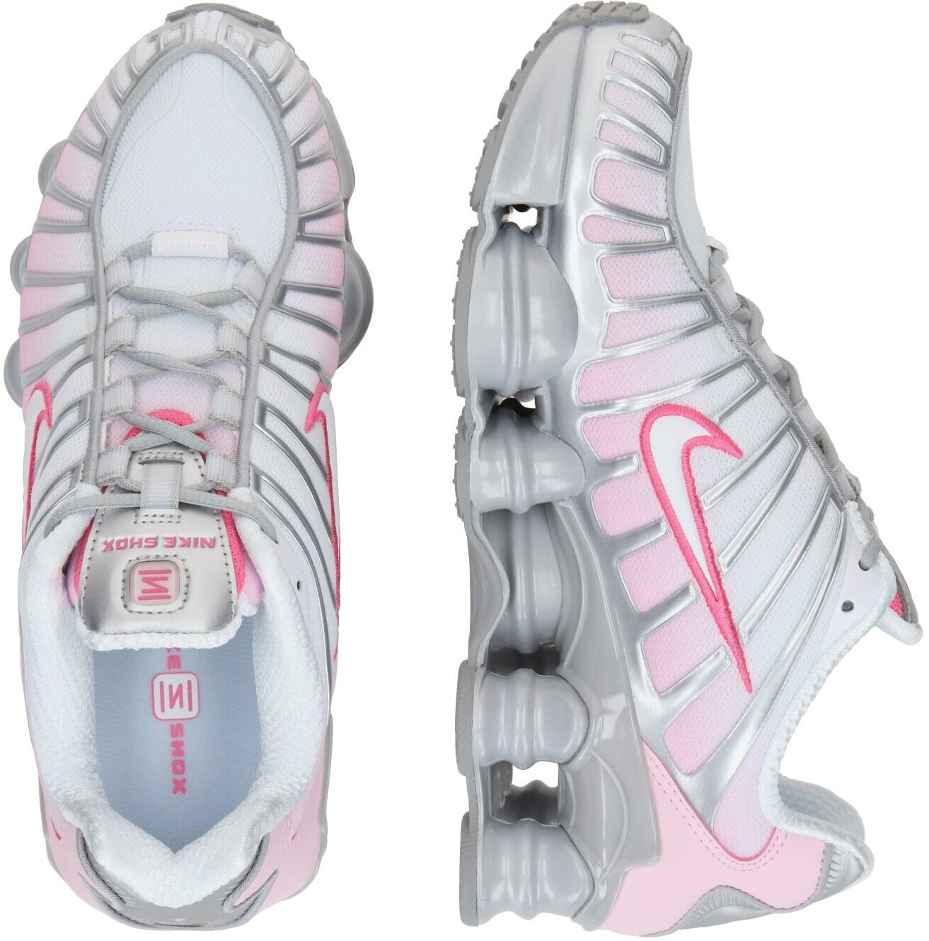 Nike Shox TL Women's Damen metallic platinum pink foam white pinksicle ...