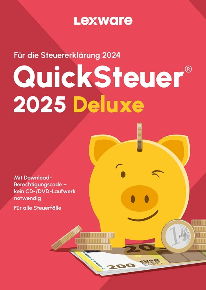 Lexware QuickSteuer 2025 Deluxe (Download) ab 24,49 € | Preisvergleich ...
