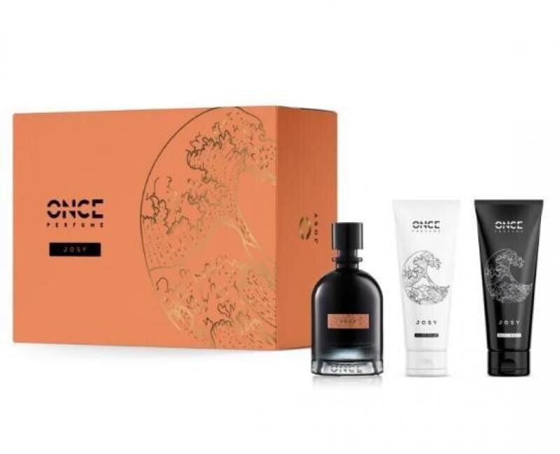 Once Perfume Josy Cofanetto (EdP 100 ml Intense + BM 100 ml + SG 100 ml ...
