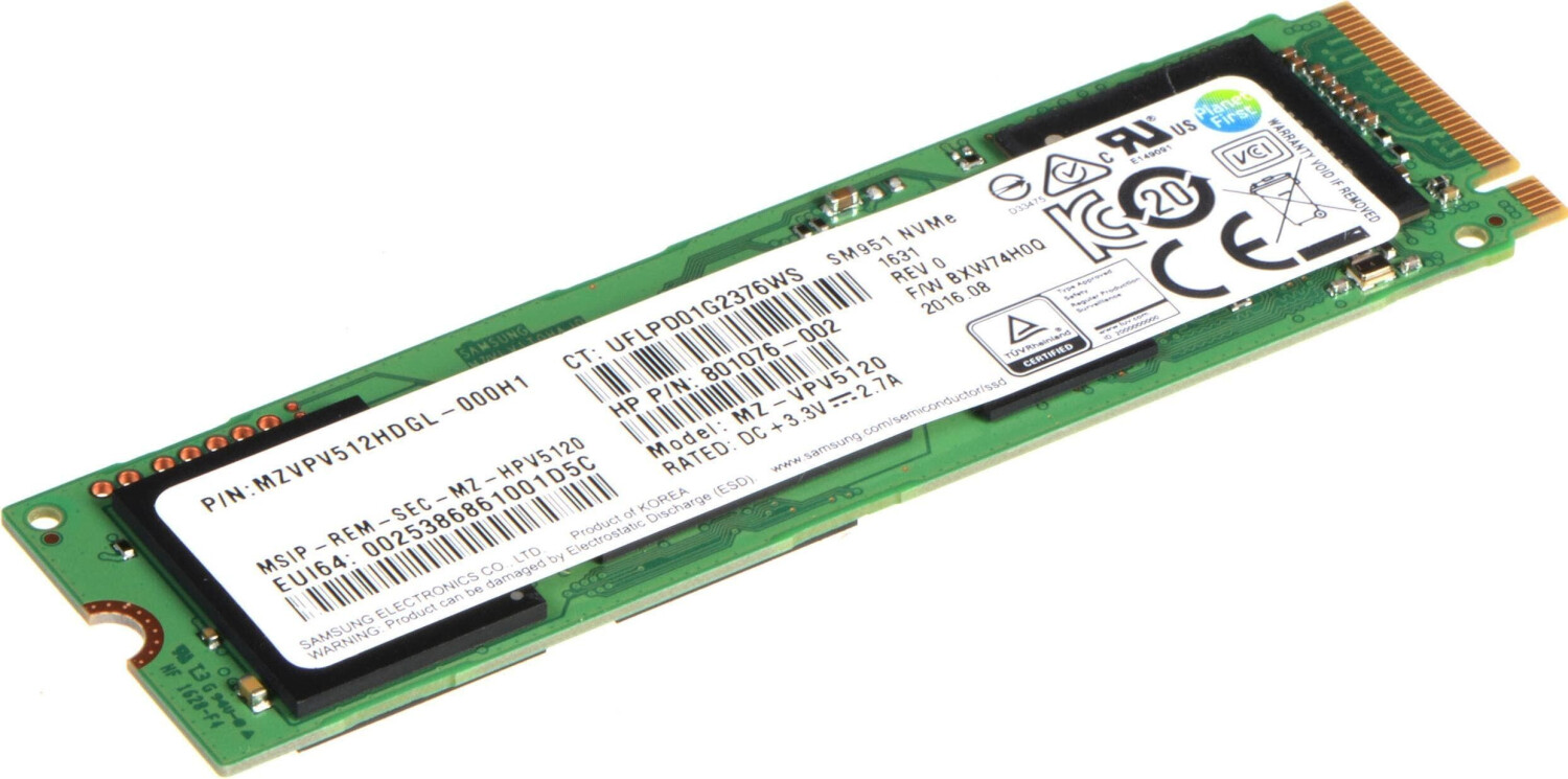 Dell NVMe 512GB M.2 (N7JKT) ab 179,90 € | Preisvergleich bei idealo.de