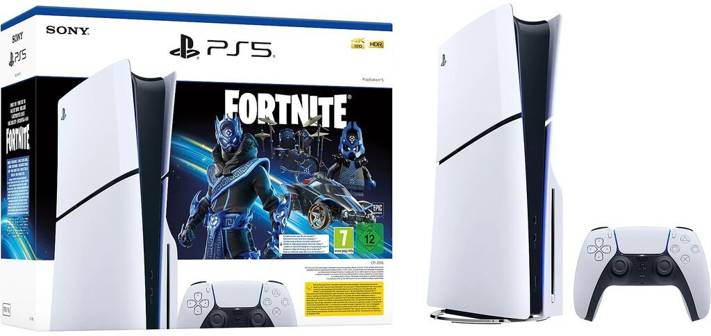 Sony PlayStation 5 Slim (PS5 Slim) Fortnite Cobalt Star Bundle ab 518,99 € (Juni 2025 Preise ...