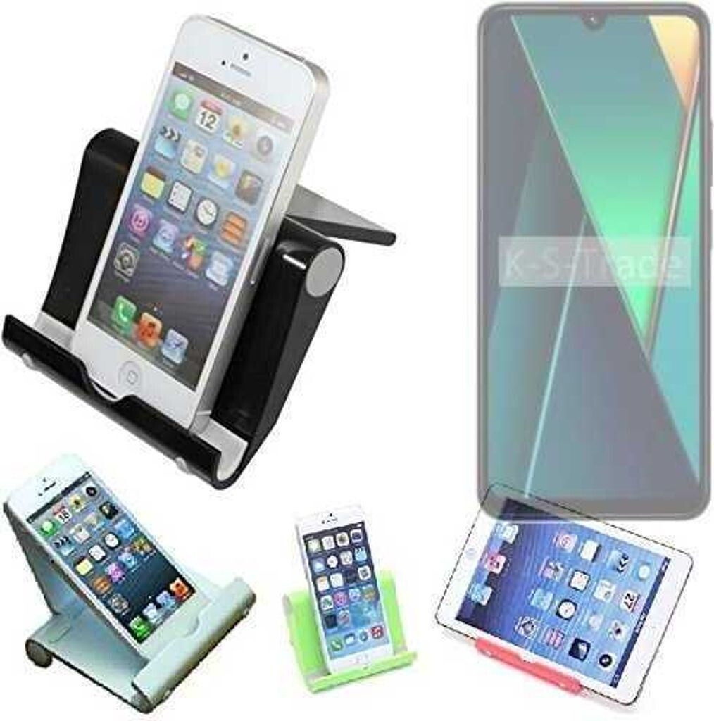 K-S-Trade Handy Ständer für POCO C75 Tablet Tisch Halterung klappbar ab ...