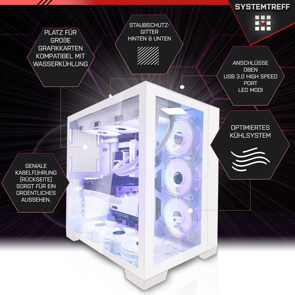 Systemtreff High-End Gaming PC - Ryzen 7 9800X3D - RTX 4070 Ti Super ... Systemtreff High-End Gaming PC - Ryzen 7 9800X3D - RTX 4070 Ti Super ...