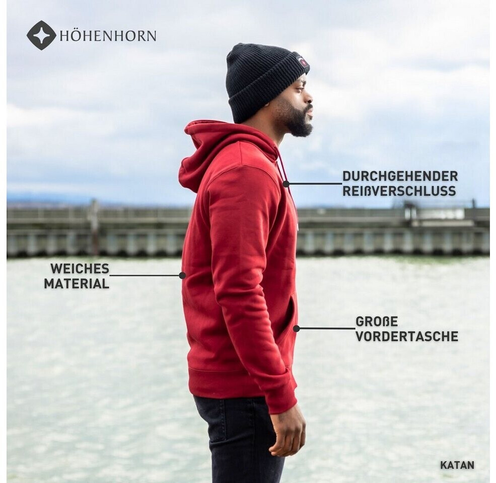 Buy Höhenhorn Katan Men's Hoodie Sweater red from £41.62 (Today) – Best ...