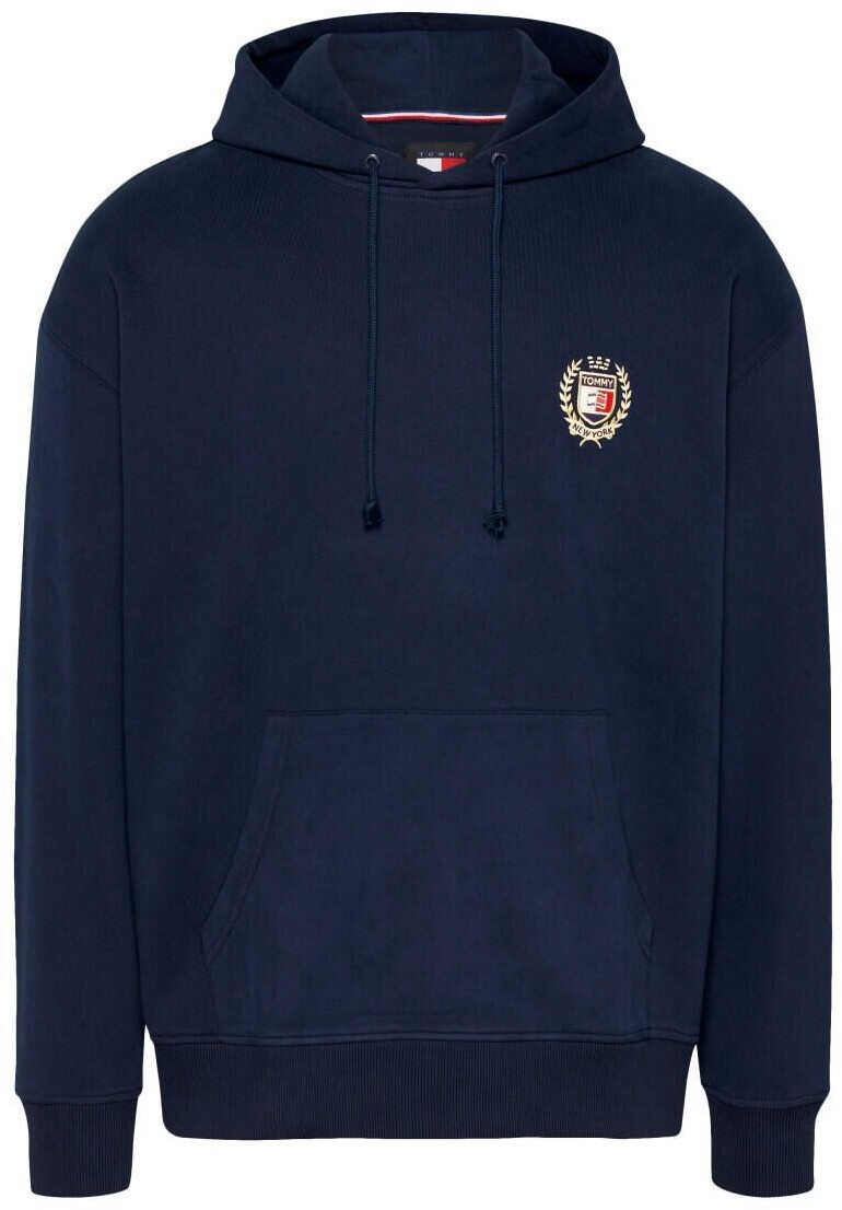 Tommy Hilfiger Jeans Hoodie Logo Stickerei C1G blau ab 49 95 Preisvergleich bei idealo