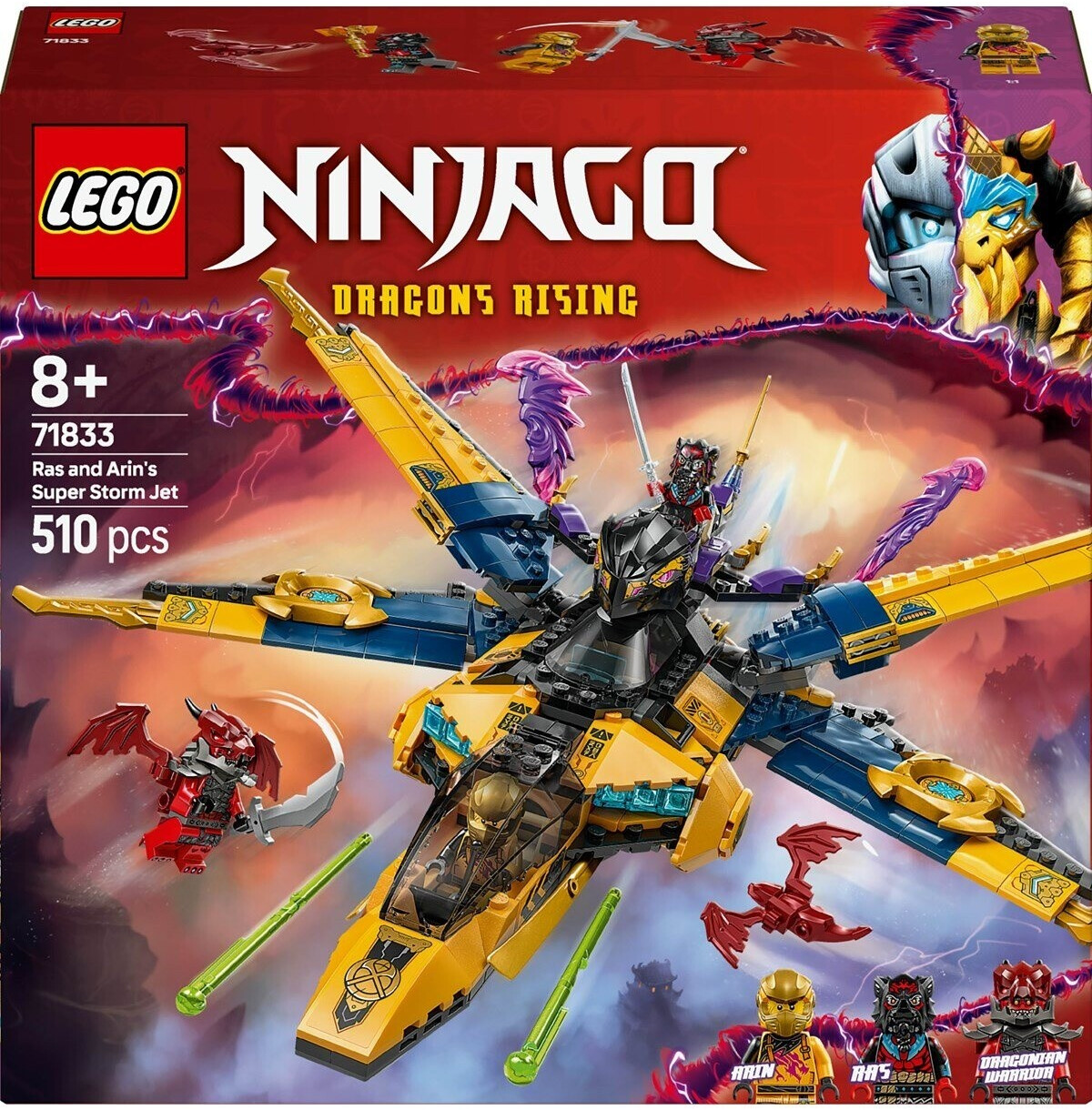 LEGO Ninjago - Ras und Arins Super-Sturmflieger (71833) ab 42,95 ...