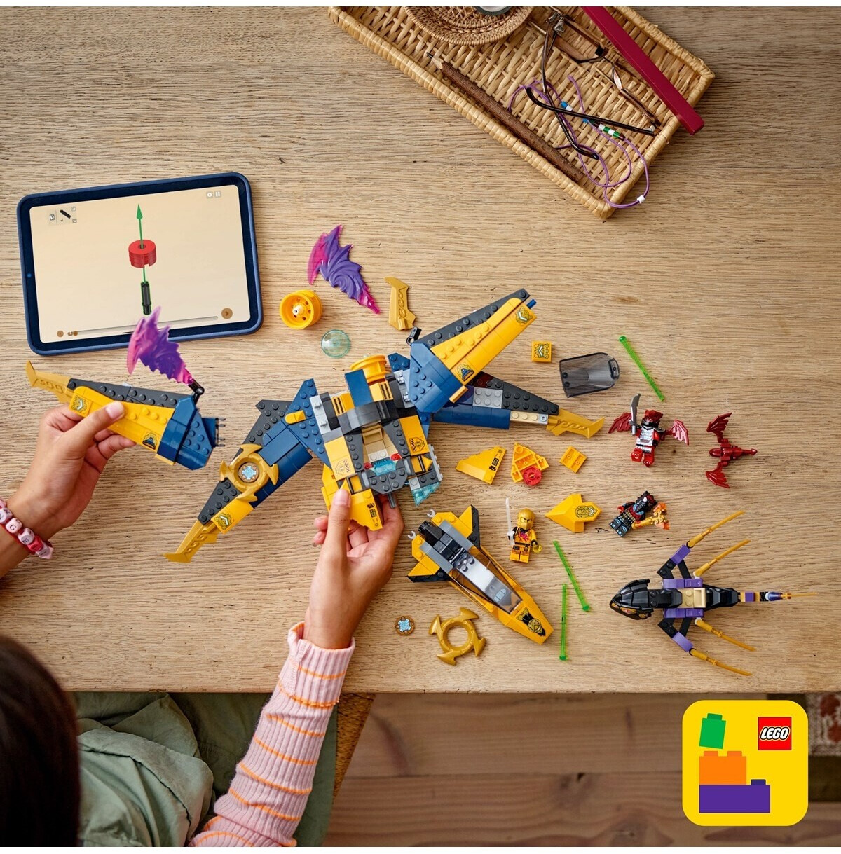 LEGO Ninjago - Ras und Arins Super-Sturmflieger (71833) ab 42,95 ...