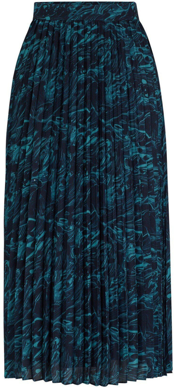 Hugo Boss Regular-Fit Plissee-Rock in A-Linie mit Print der Saison ...