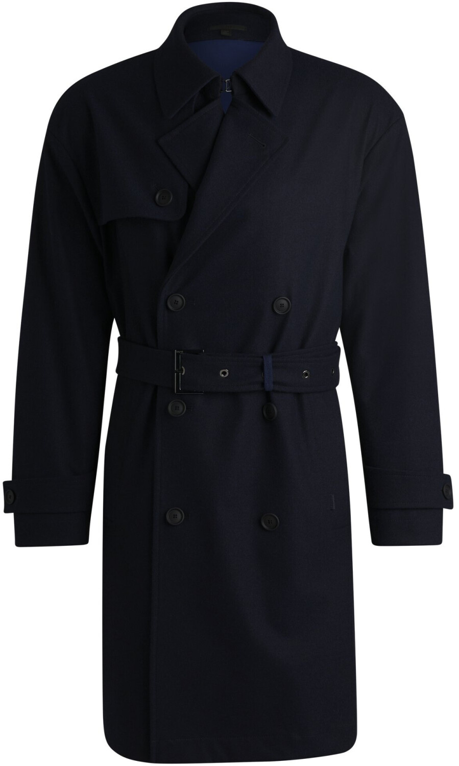 Hugo Boss Wasserabweisender Trenchcoat aus elastischem Flanell - Style ...