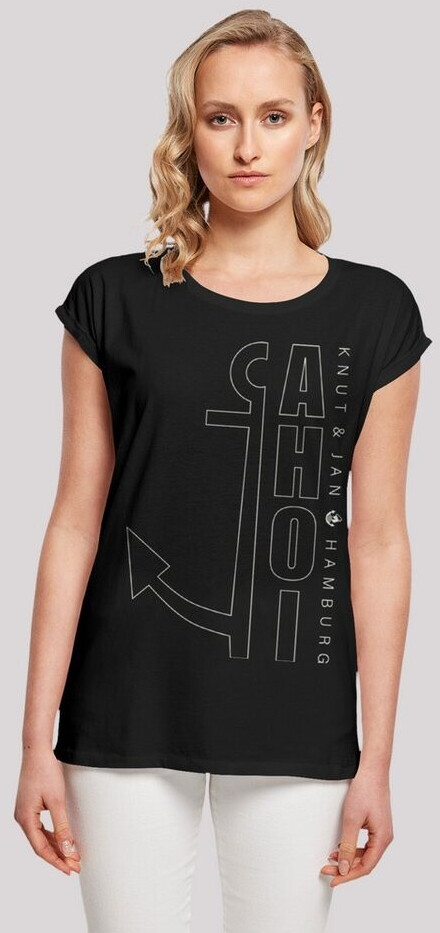 F4NT4STIC Shirt Ahoi Anker Outlines Knut Jan Hamburg schwarz ab 27,96 € | Preisvergleich bei ...