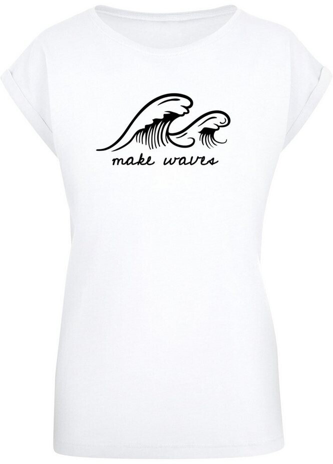 Merchcode Ladies Summer Make waves T-Shirt weiß ab 22,99 € | Preisvergleich bei idealo.de