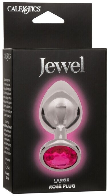 CalExotics Jewel Large Rose Plug 3,25 cm ab 9,95 € | Preisvergleich bei ...