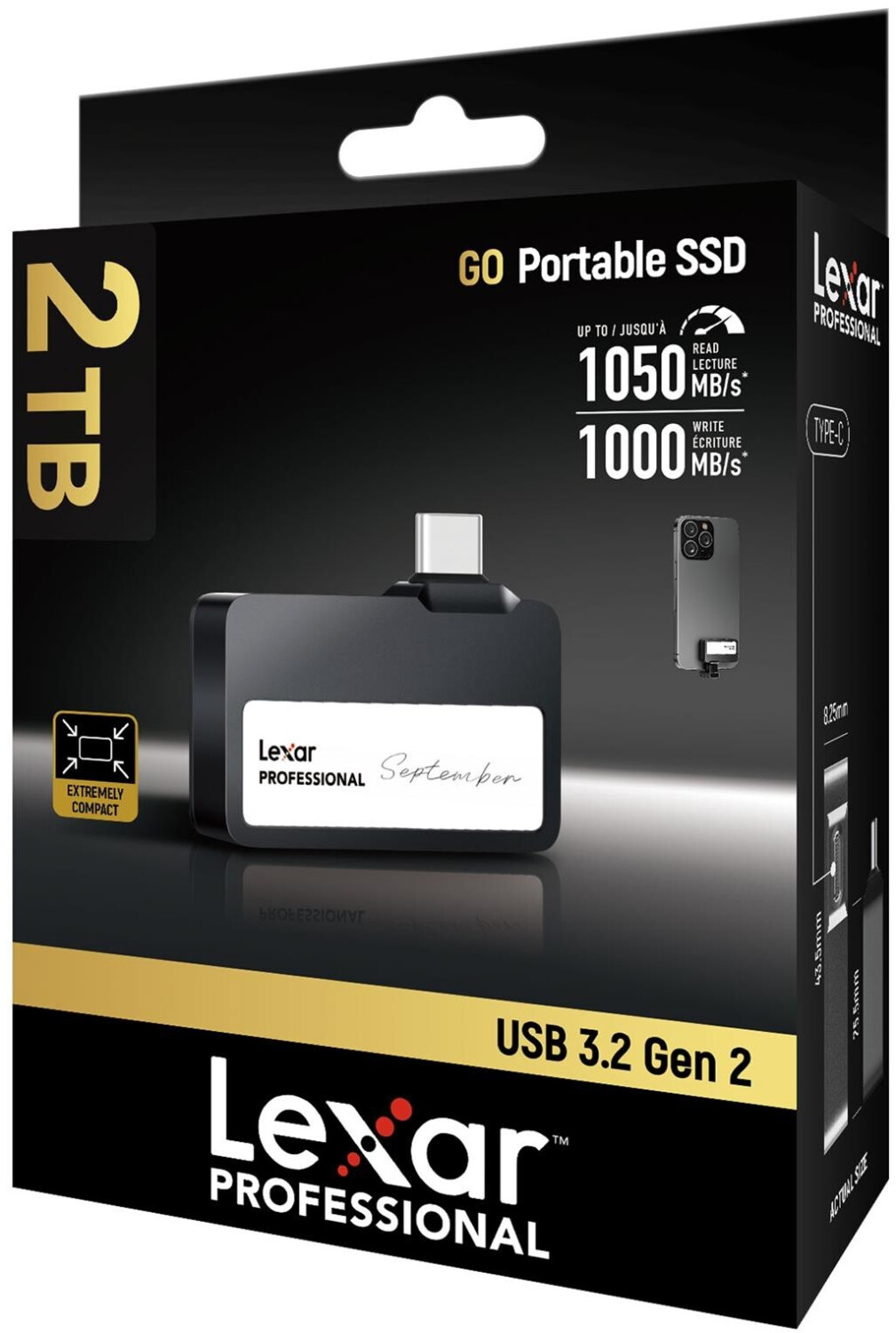 Lexar Professional Go Portable from £118.99 | Best Black Friday Deals 2025