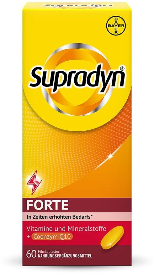 Bayer Austria Supradyn Forte Filmtabletten ab € 16,41 | Preisvergleich ...