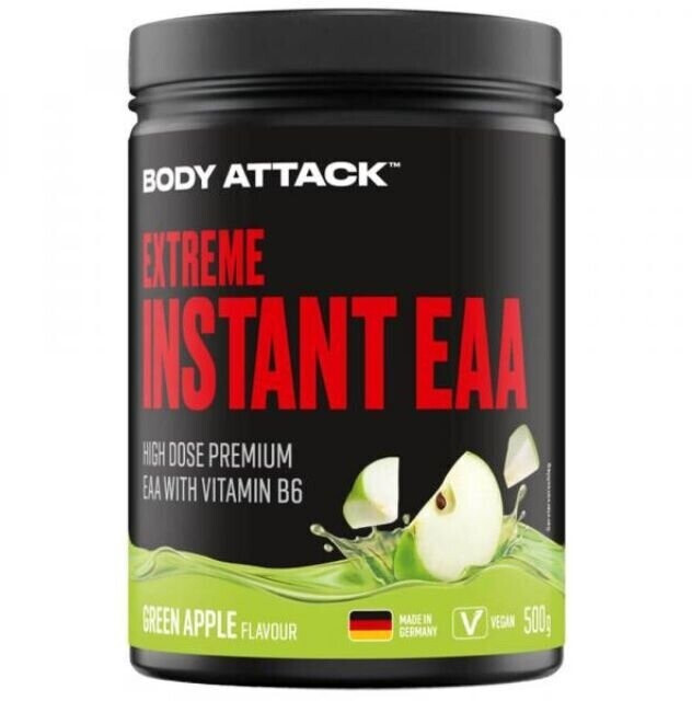 Body Attack Extreme Instant EAA 500g Green Apple ab 22,95 € | Preisvergleich bei idealo.de