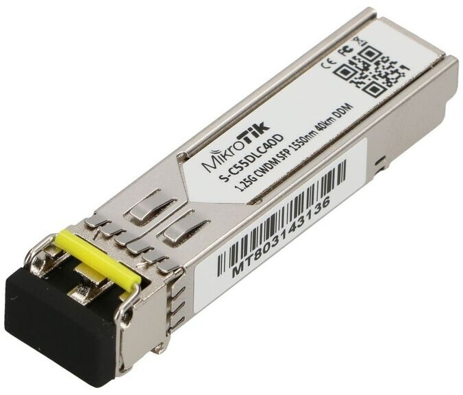 MikroTik SFP CWDM module 1.25G 40km au meilleur prix sur idealo.fr