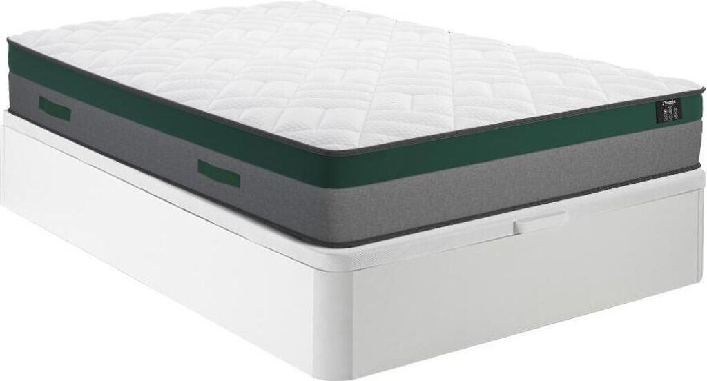 Kauf-Unique Prestige Set Ysmee 160x200 cm White Box Spring + Pocket ...