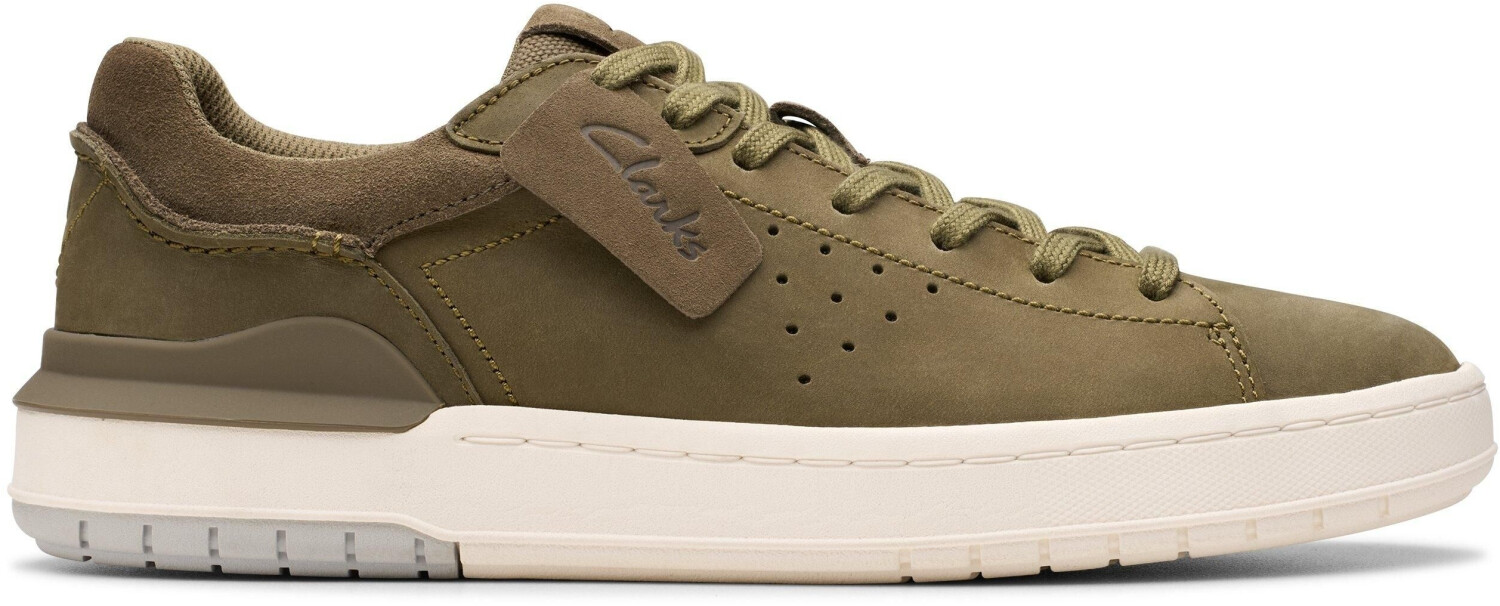 Clarks Courtlite 2 Herren-Laufschuhe olivfarbenes Nubuk ab 67,99 ...