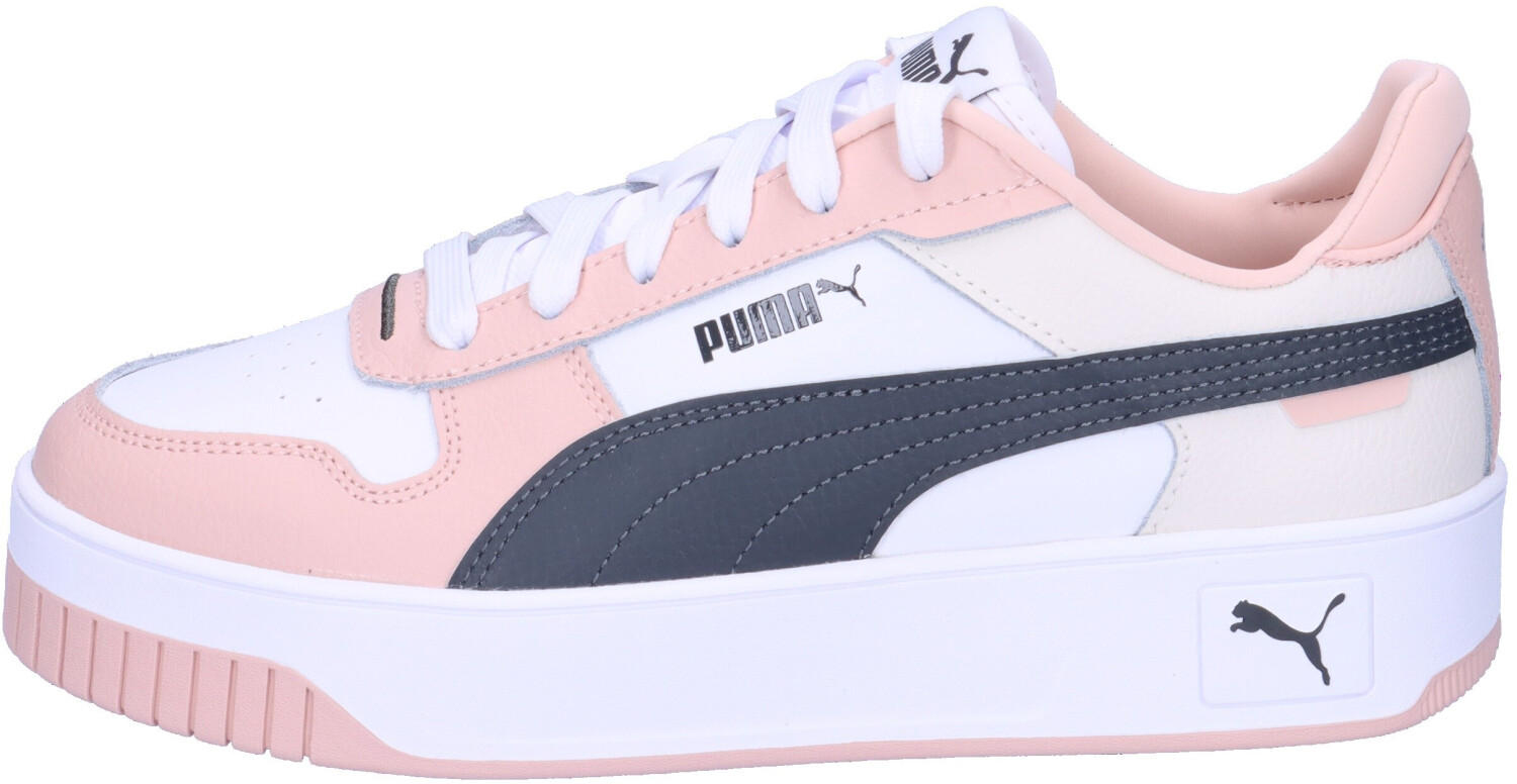 Puma Carina Street Plateau Sneaker puma white strong gray rose quartz ...