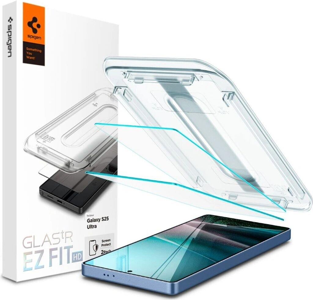 Spigen Glas.tR EZ Fit 2-Pack (Galaxy S25 Ultra) ab 22,50 € | Preisvergleich bei idealo.de