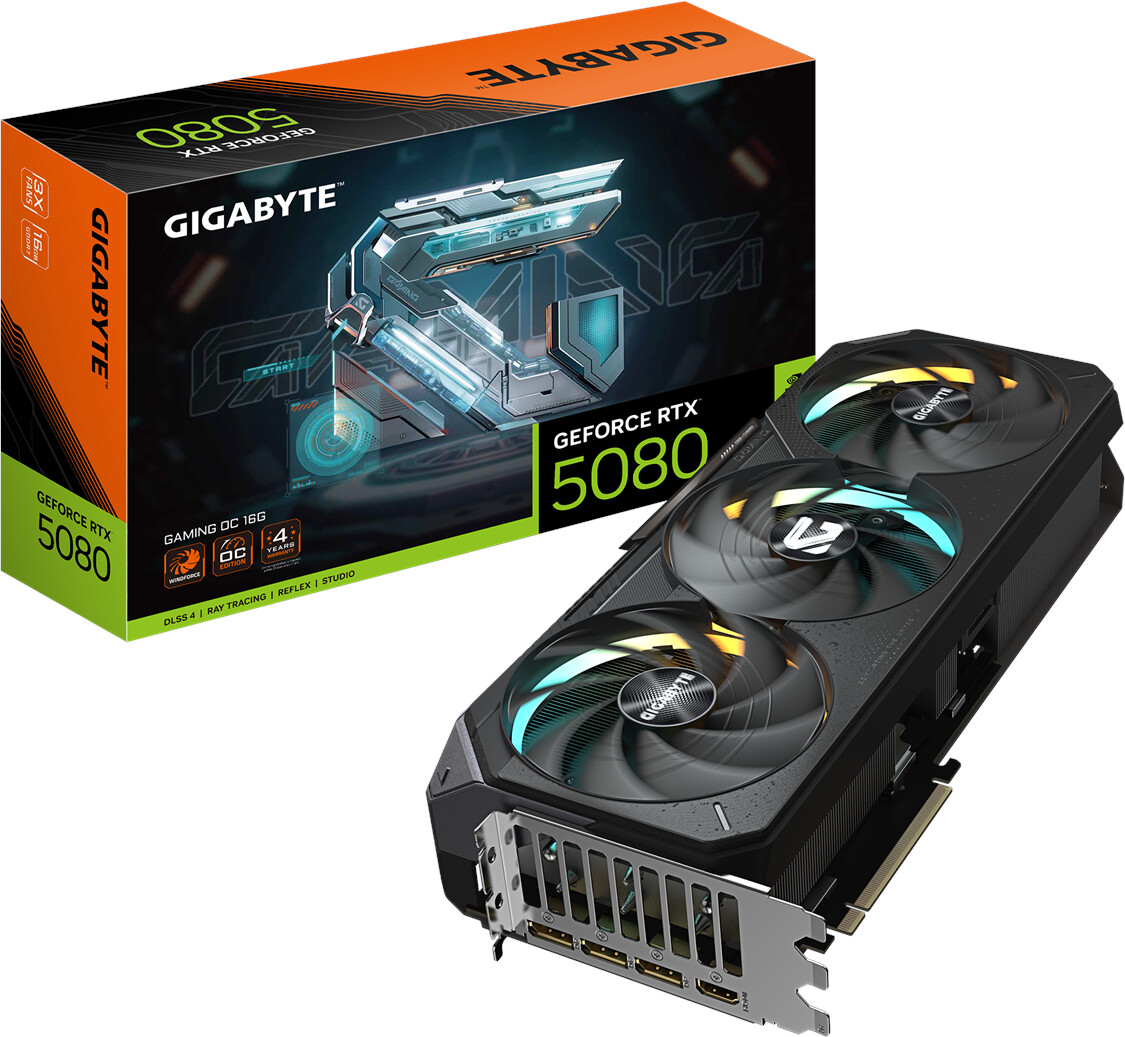 GigaByte GeForce RTX 5080 ab 1199 € | Vergleiche 186 Angebote auf idealo.de