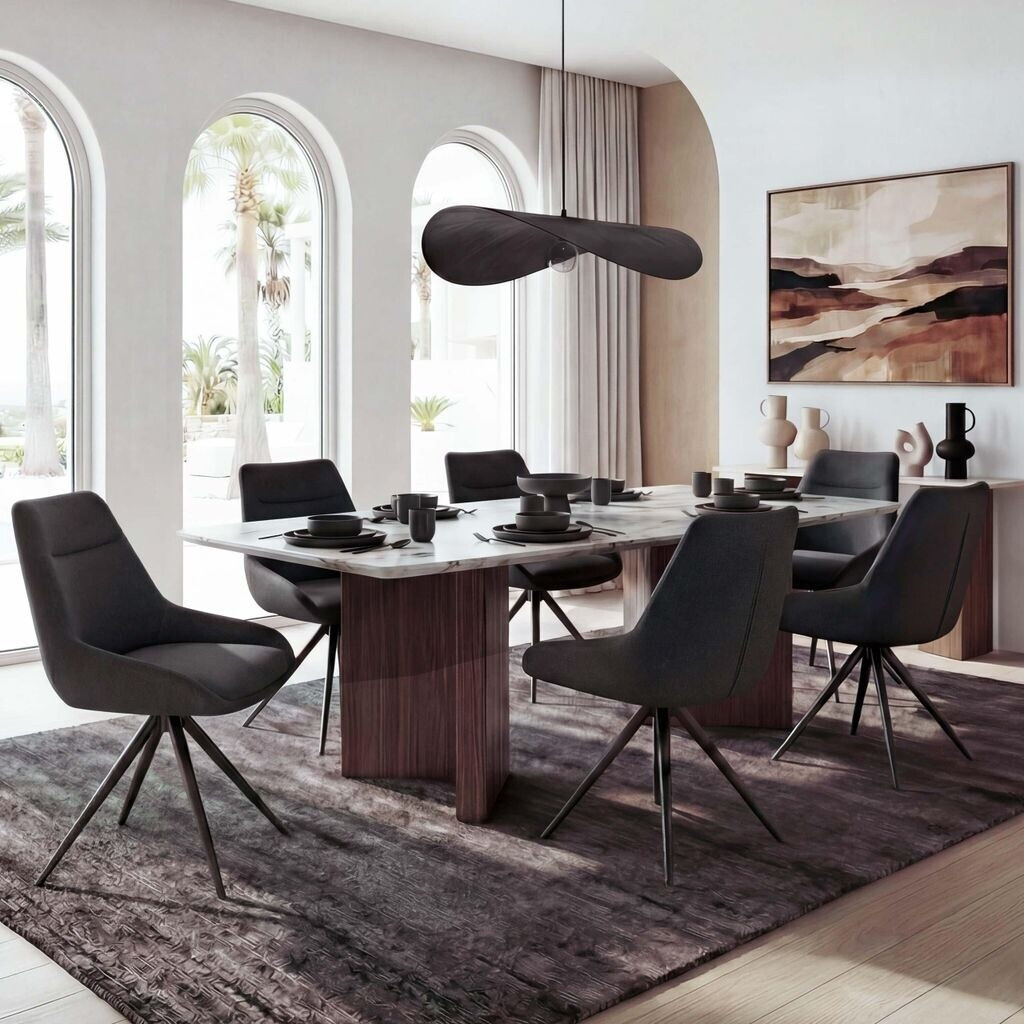 Spannende Esszimmerstã¼hle Drehbar 6er Set Bilder