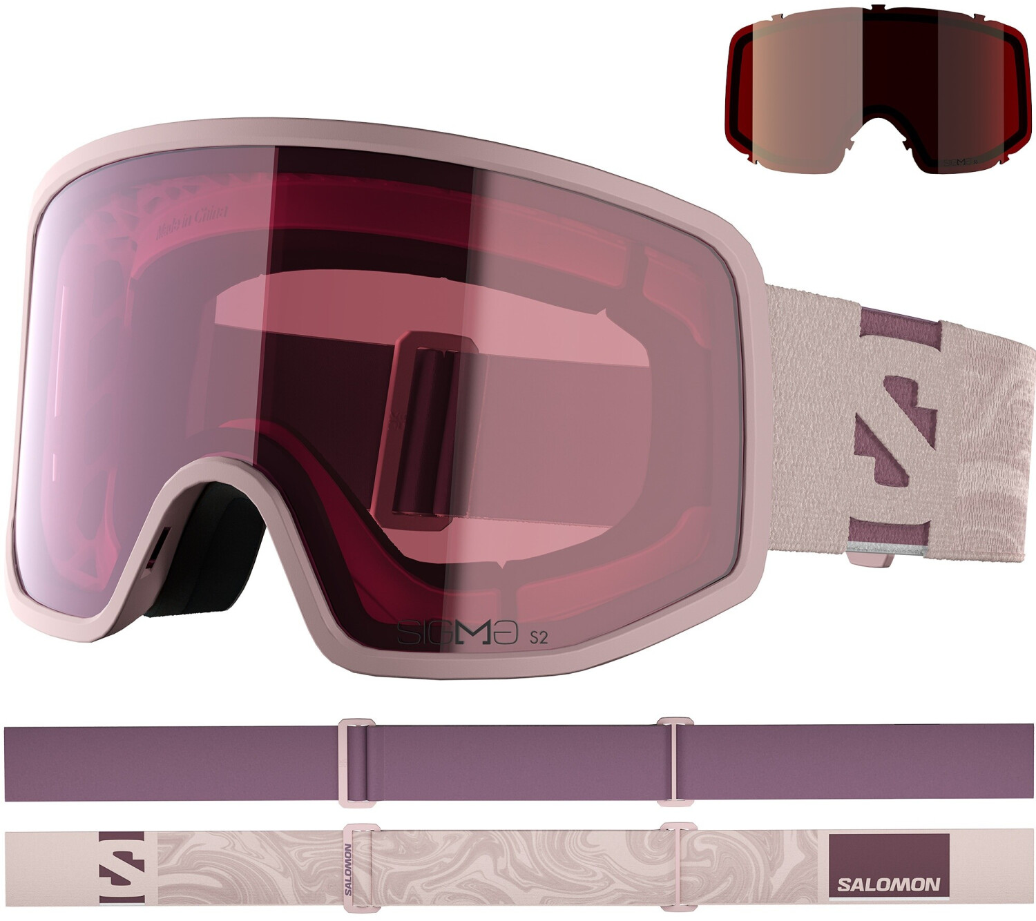 Buy Salomon Sentry Pro S SIGMA (+Extra Lens) heavenly pink/SIGMA silver ...